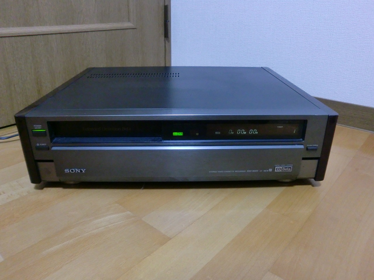 ジャンク SONY ED Beta DV-7000 ベータビデオデッキ