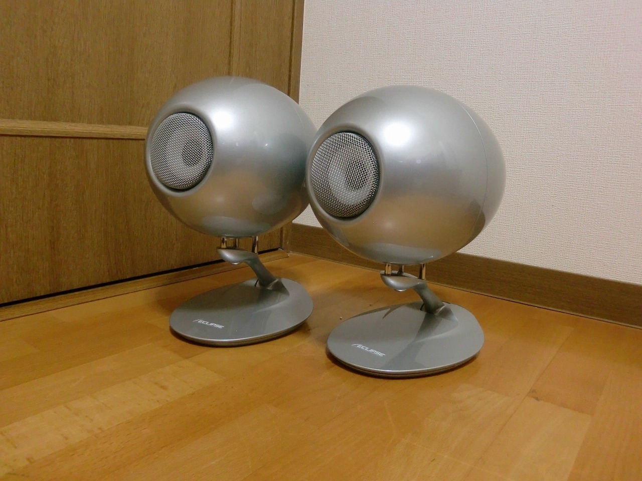 ECLIPSE TD508MK3 SV 8cm 口径 フルレンジ スピーカー システム ペア シルバー イクリプス