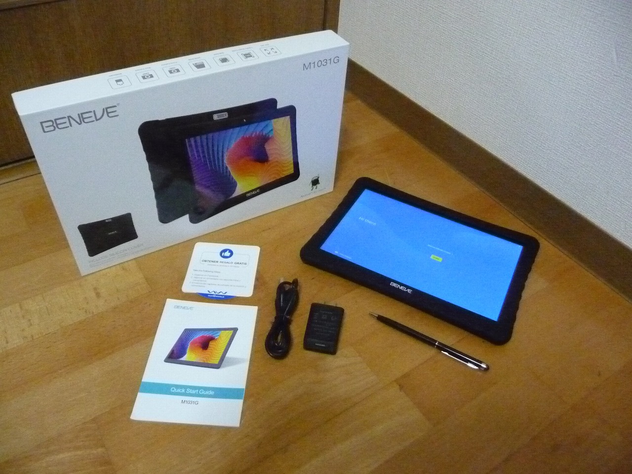 タブレット BENEVE M1031G Android ベネーブ アンドロイド 10インチ Bluetooth Wi-Fi 32GB ...