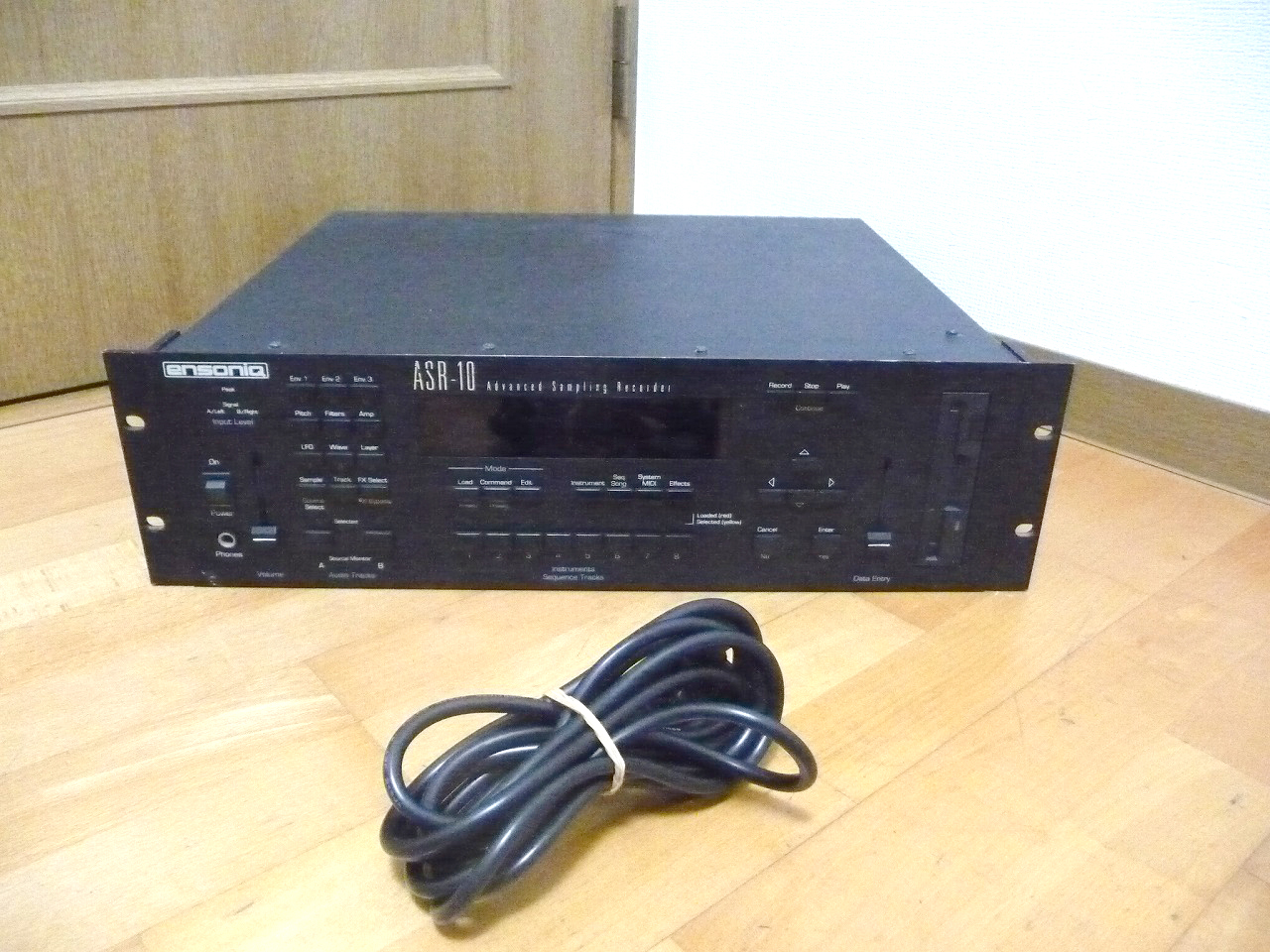 サンプラー ENSONIQ ASR-10 Advanced Sampling Recorder エンソニック サンプリング レコーダー ラック ...