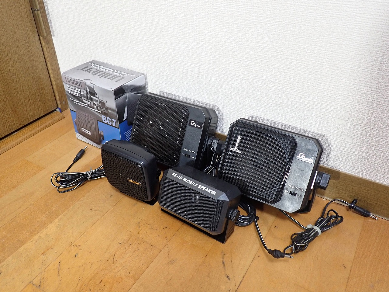 スピーカー UNIDEN BC7 Skynie FB-10 Maldol モービル 車載 5台セット CB無線 ユニデン スカイニー ...