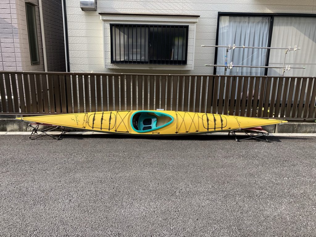 Current Designs カレントデザイン シーカヤック カリブーS Caribou S 全長5400mm - リサイクルショップ良品 ...