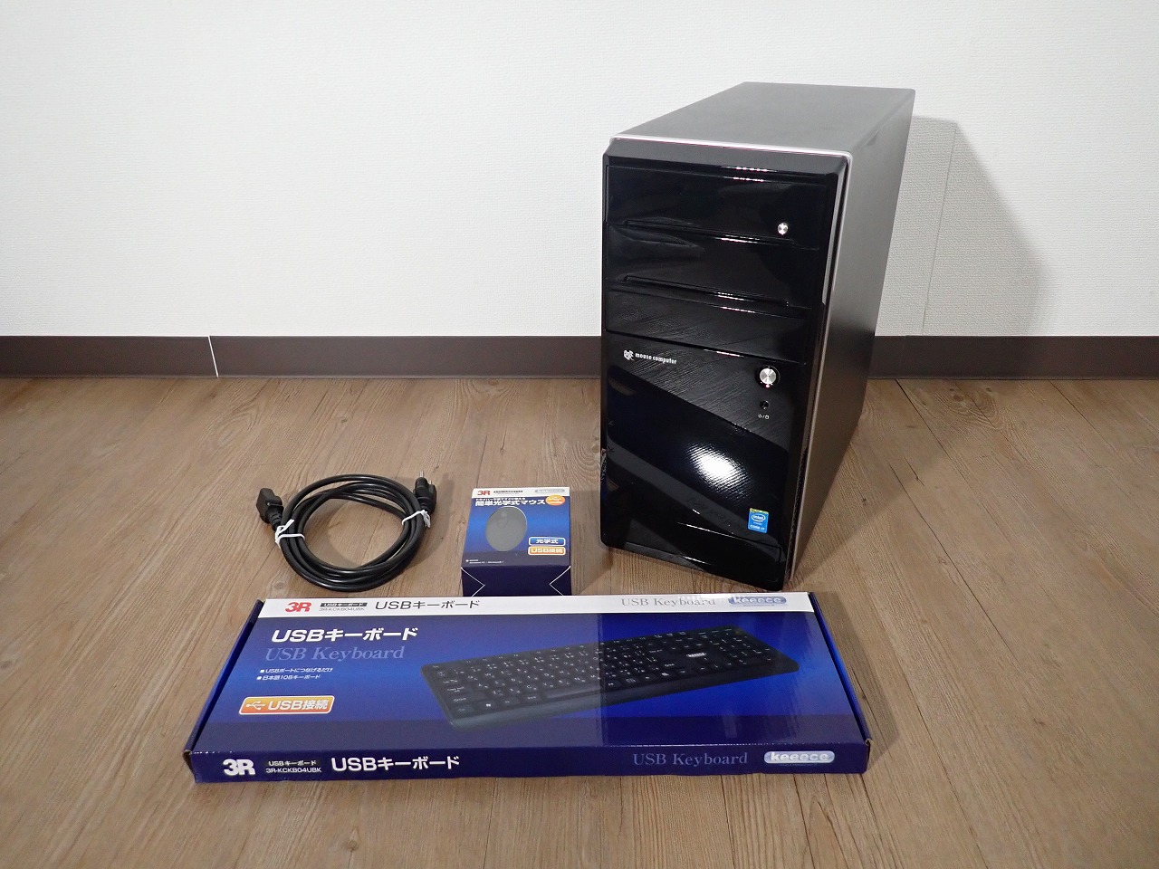 デスクトップパソコン Mouse Computer Win8.1 Core i7-4790K 4.00GHz メモリ 16GB SSD 512GB DVD-RAM タワー キーボード マウス ...