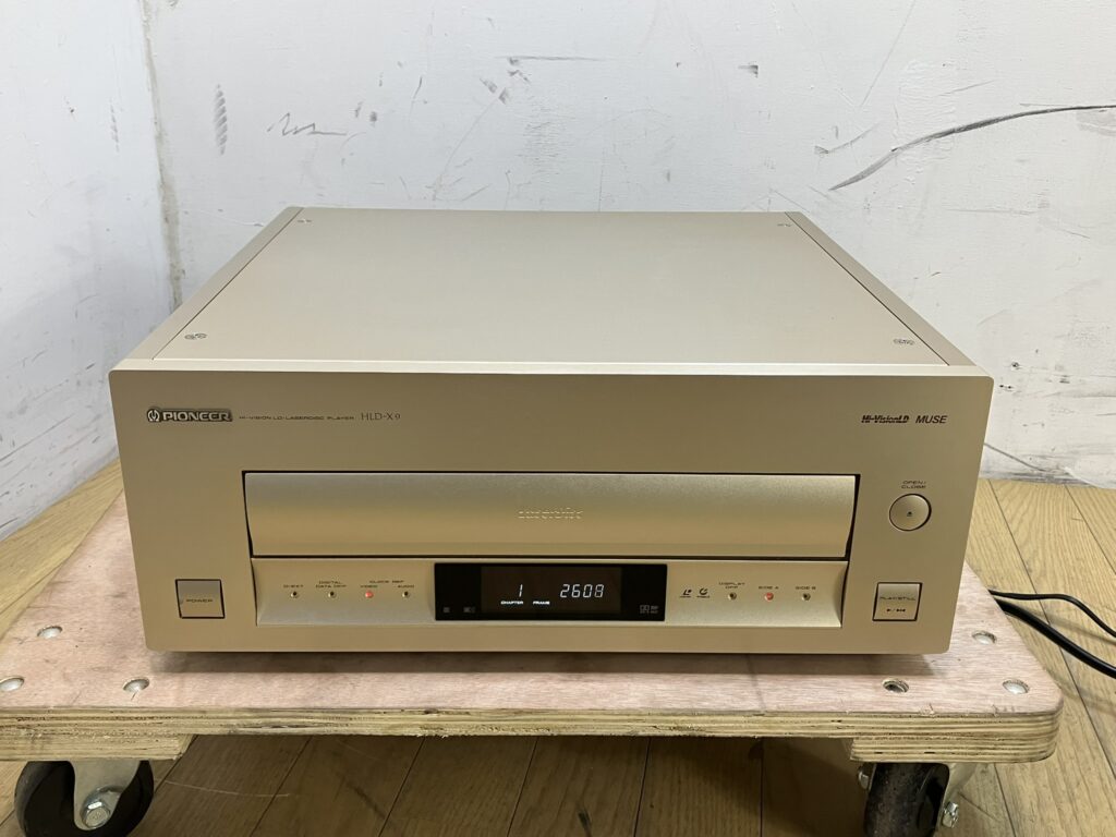 Pioneer パイオニア 最高峰 ハイビジョンレーザーディスクプレイヤー HLD-X9 Hi-Vision LD - リサイクルショップ良品 ...