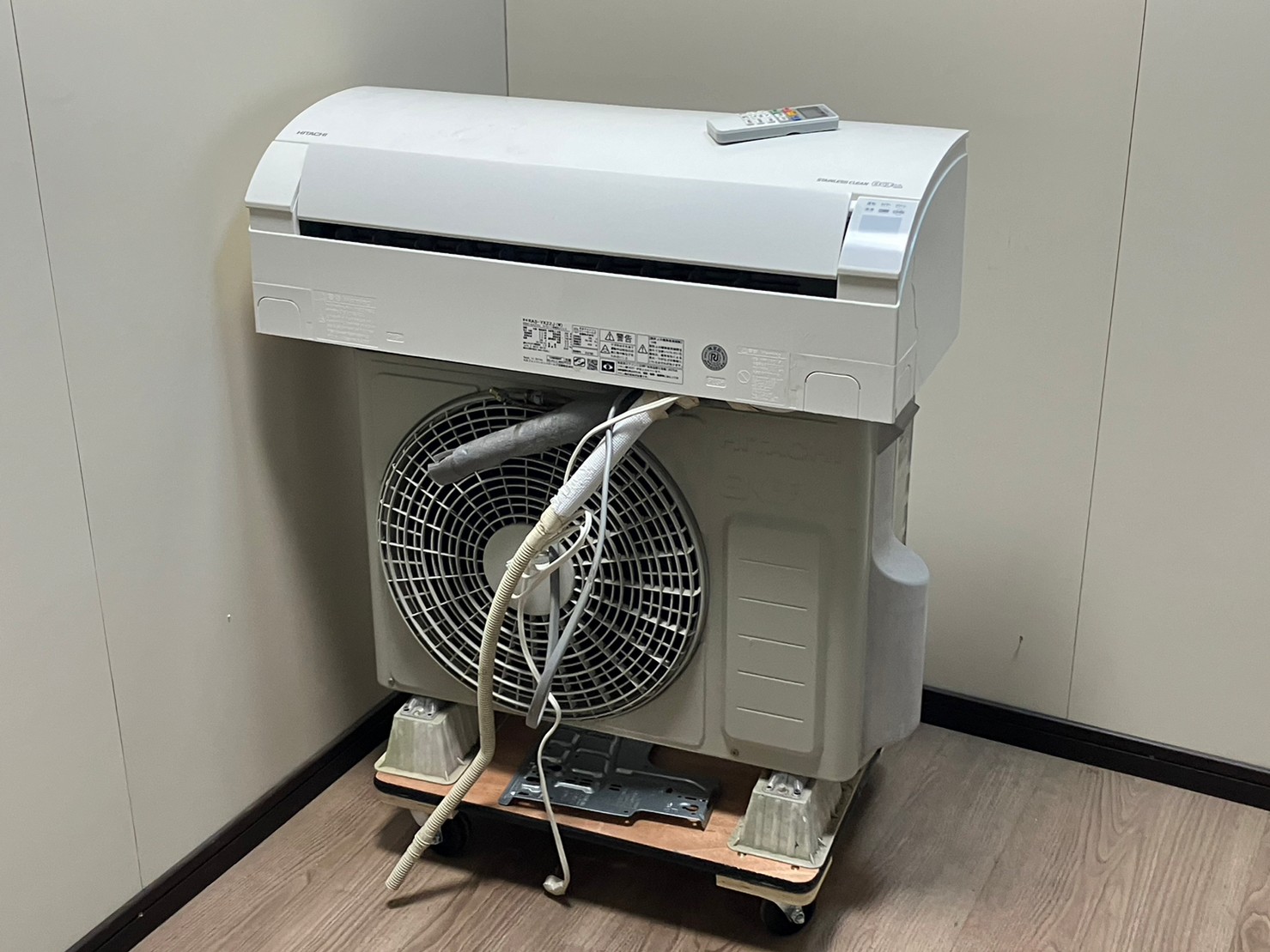 HITACHI 日立 家庭用 エアコン 壁掛け RAS-YX22J 2.2kW 6畳用 白くまくん 100V 冷房 暖房 - リサイクルショップ良品企画-買取実績