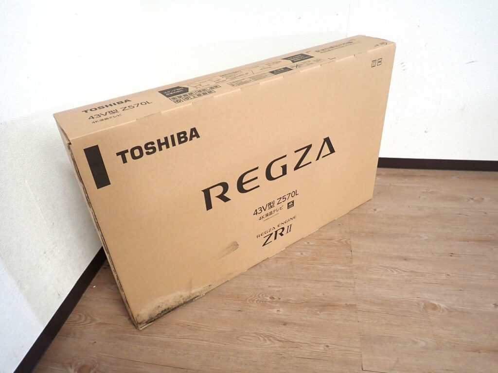 4K 液晶テレビ TOSHIBA 43Z570L 東芝 REGZA レグザ 43型 直下型LEDバックライト 重低音立体音響 Dolby Atmos ネット動画 - リサイクルショップ良品企画 ...