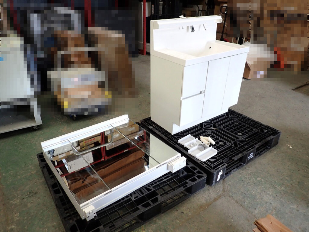 洗面化粧台 LIXIL VJHT-905SY/YS2H MVJ1-903TXJU-G リクシル 三面鏡付 ミラーキャビネット 間口900mm ...